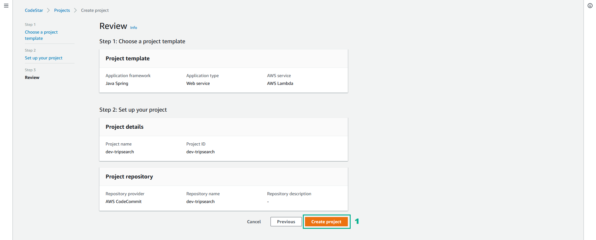 Use Aws Codestar To Orchestrate The Microservice Devax 04 Refactordata Workflow